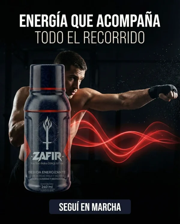 ZAFIR BEBIDA ENERGIZANTE - MAJOSALUD